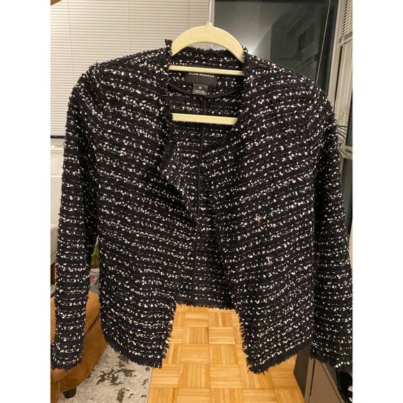 Club Monaco | Jackets & Coats | Club Monaco Tweed Jacket 0 | Poshmark
